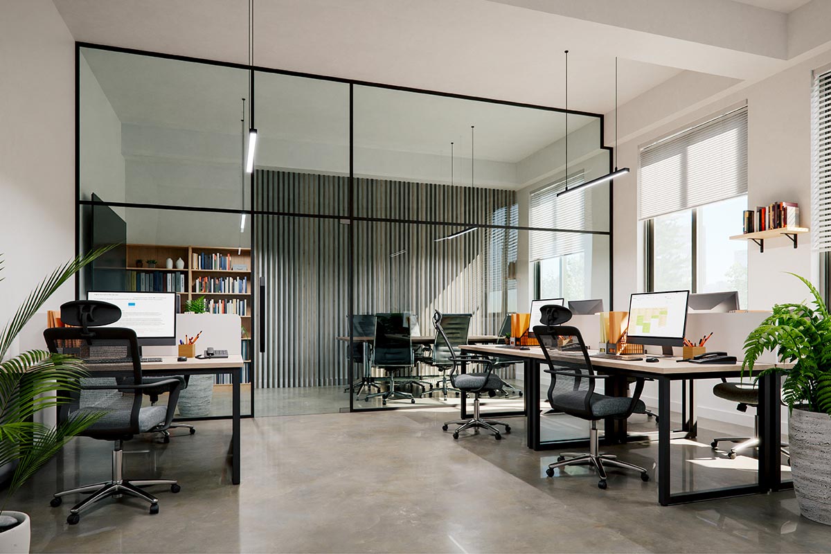 What office amenities should you look for and why are they important?
